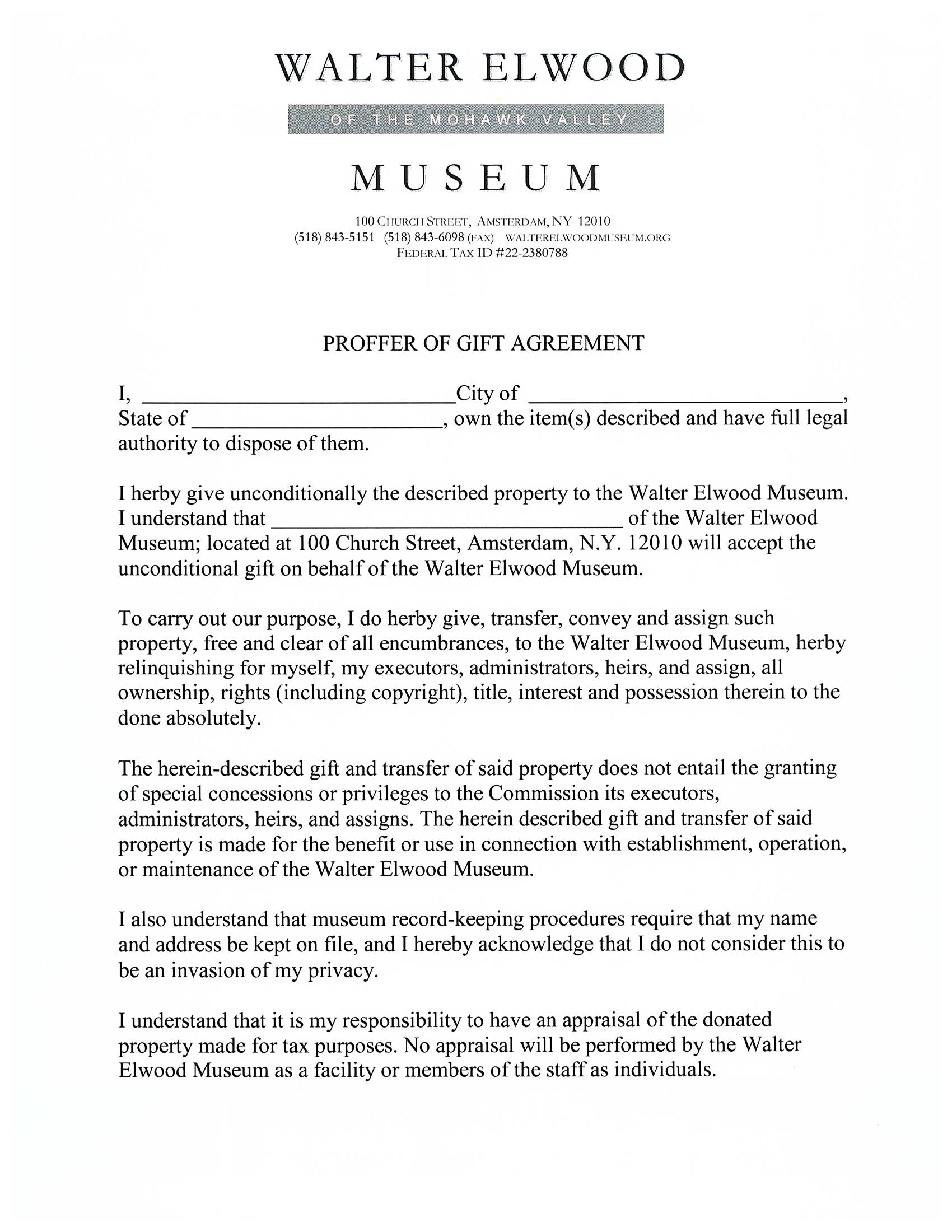 Donate – Walter Elwood Museum